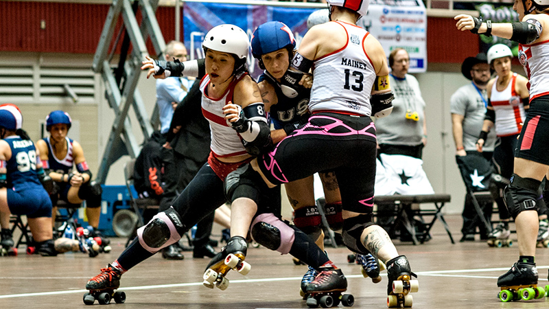 Team USA Skates Off Unscathed At Roller Derby World Cup